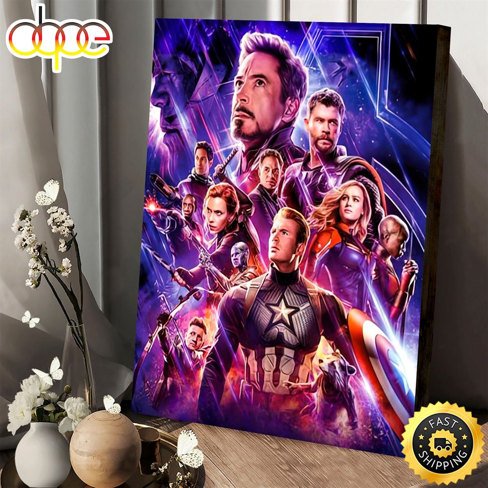 Avengers Endgame Marvel Studios 2023 Poster Canvas | Inspire Uplift