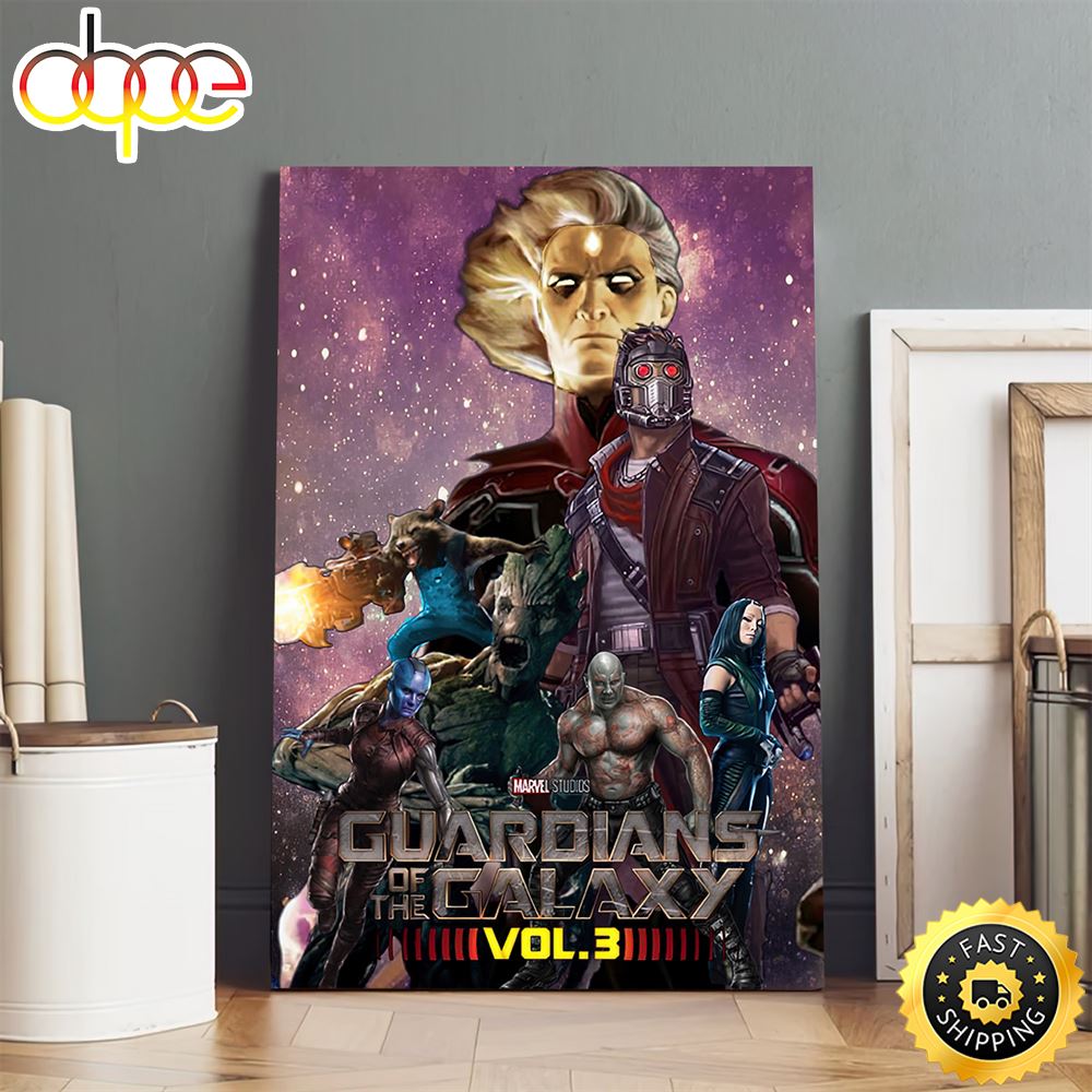 Guardians Of The Galaxy Vol 3 Poster Poster Canvas | Inspire Uplift