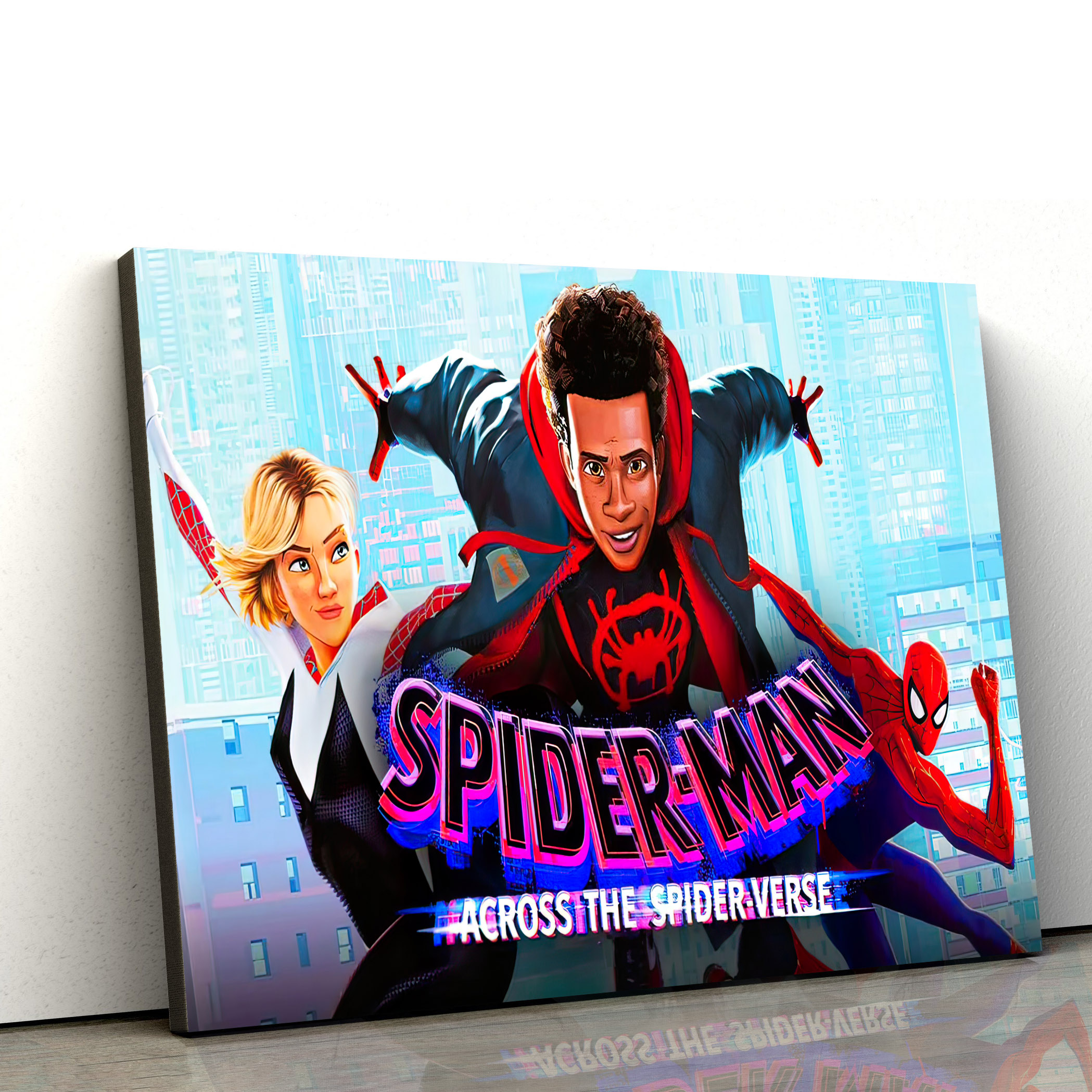 Across The Spider-Verse The Spider Verse 2023 Canvas | Inspire Uplift
