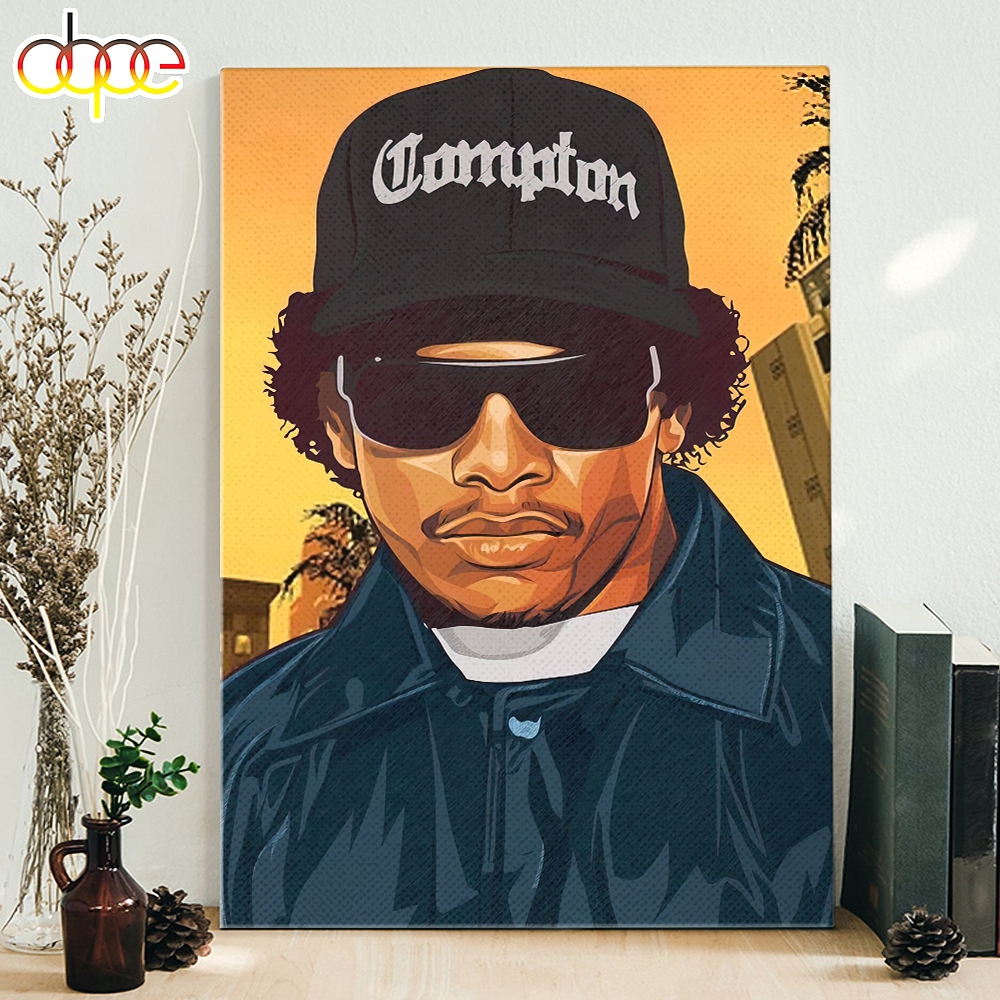 Eazy-E Portraiture Art Hip-Hop Poster Canvas | Inspire Uplift