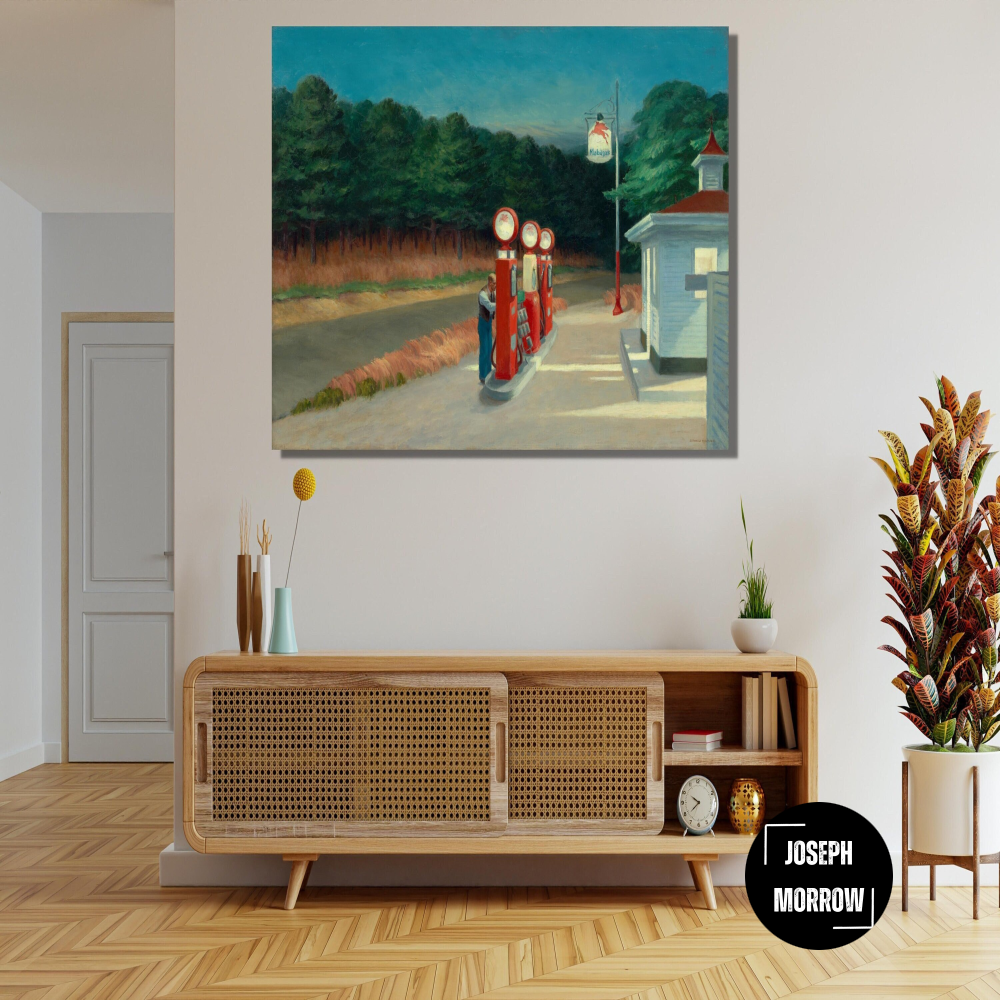 Edward Hopper Gas 1940 Ready To Hang Canvas,Edward Hopper Ca | Inspire ...