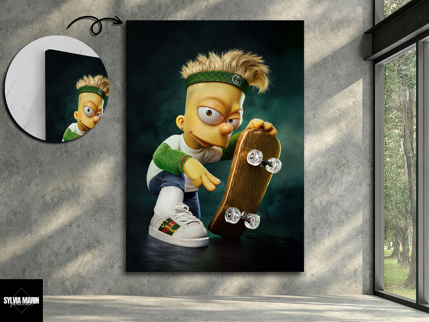 Simpsons Canvas | Inspire Uplift