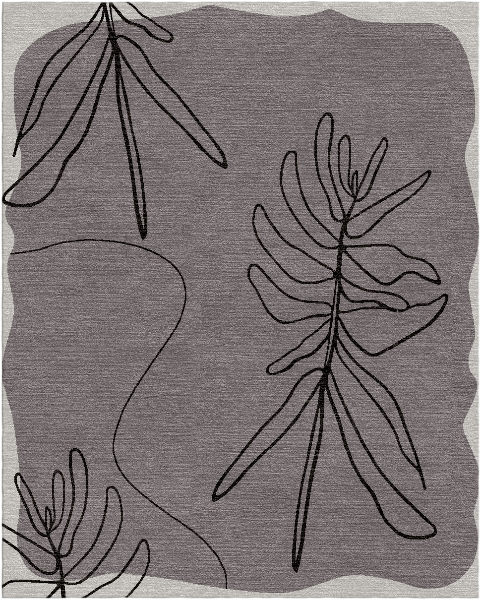 Grey and Black Rectangle Handmade Carpet NZ Wool Area Rug Fo | Inspire ...