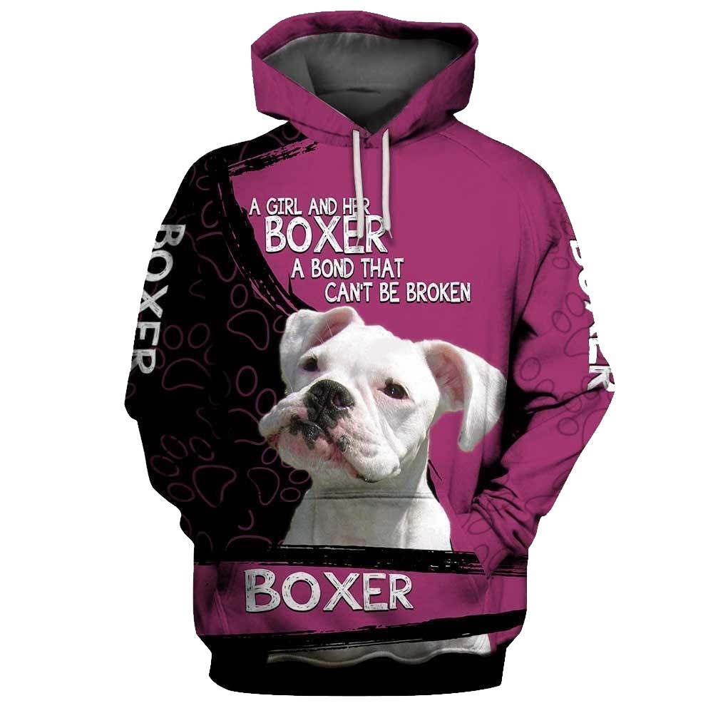Boxer A Girl And Her Boxer A Bond That Can't Be Broken 3D Al | Inspire ...
