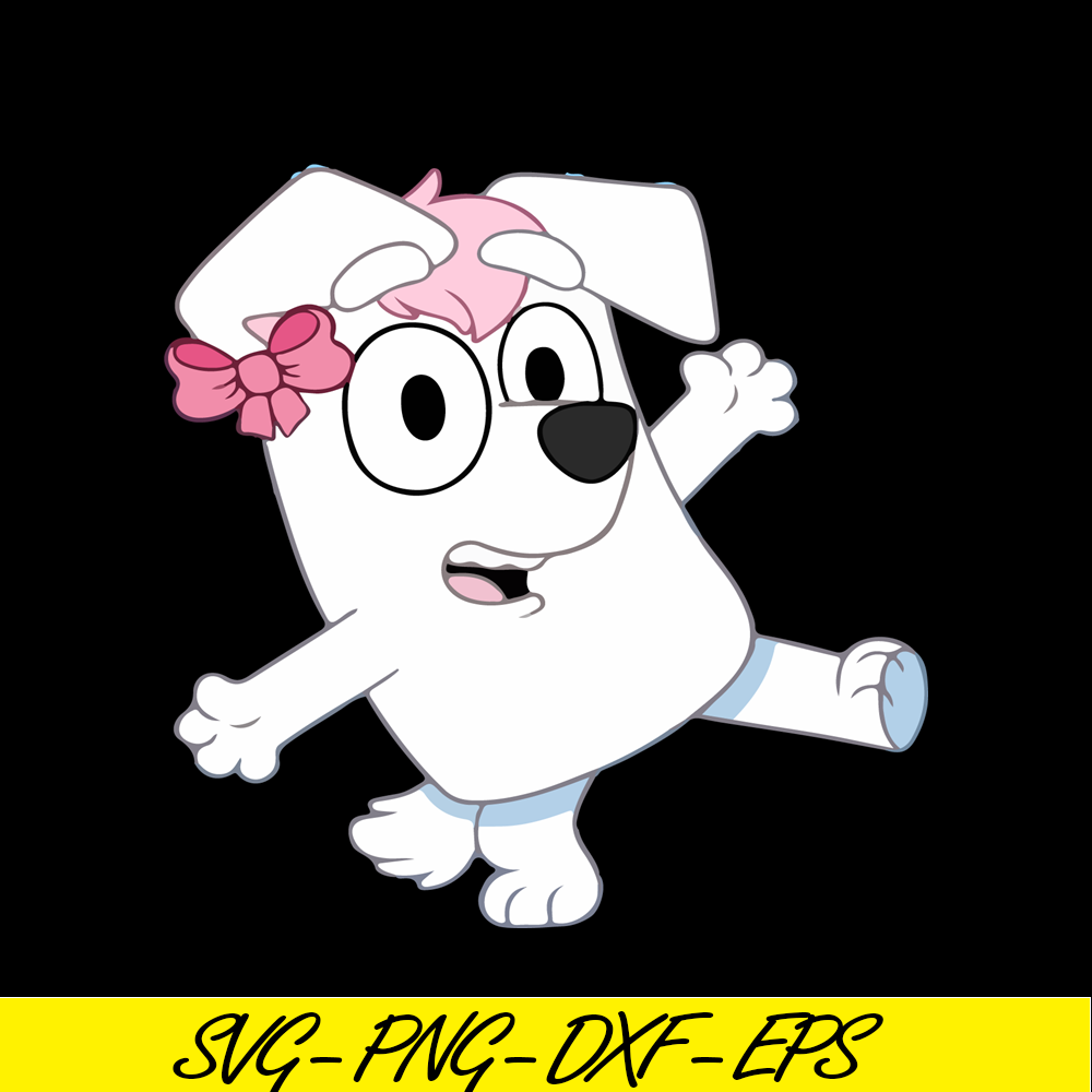 White Bluey Vibes SVG PNG PDF - Inspire Uplift