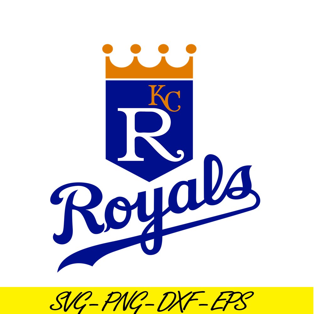 KC Royals Team SVG, Major League Baseball SVG, MLB Lovers SV - Inspire ...