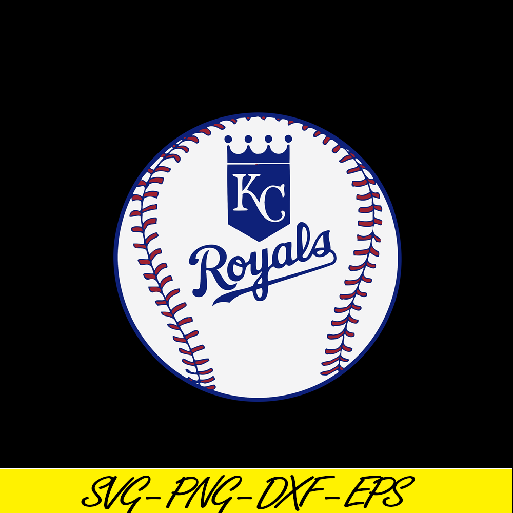KC Royals Ball SVG, Major League Baseball SVG, MLB Lovers SV | Inspire ...