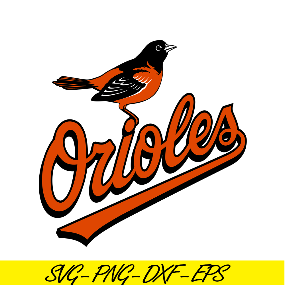 Baltimore Orioles Orange Logo SVG PNG DXF EPS AI, Major Leag | Inspire ...