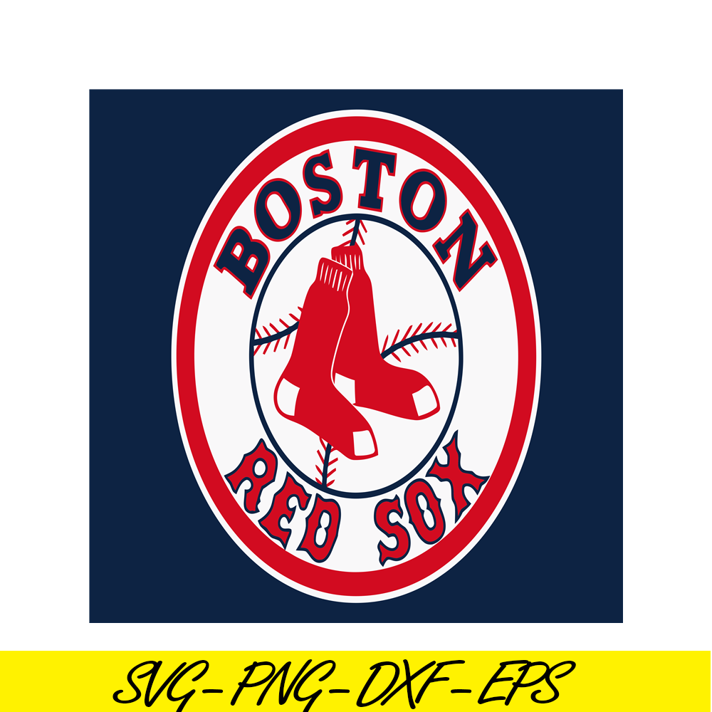Boston Red Sox Logo SVG PNG DXF EPS AI, Major League Basebal | Inspire ...
