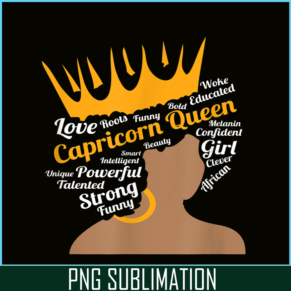 Zodiac January Birthday PNG Capricorn Queen PNG December Bir | Inspire ...