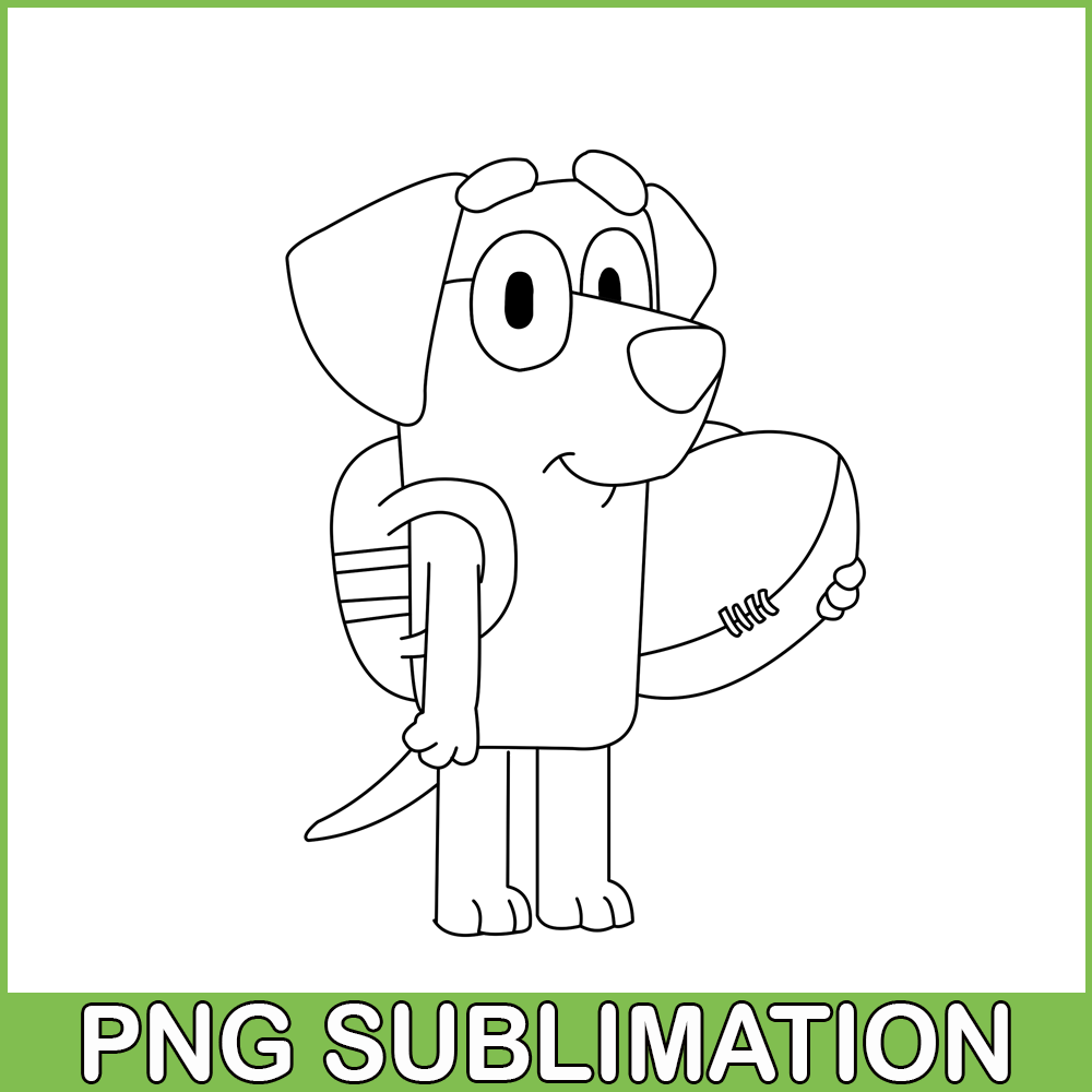 Lucky Line PNG Lucky Bluey PNG Bluey Characters PNG | Inspire Uplift