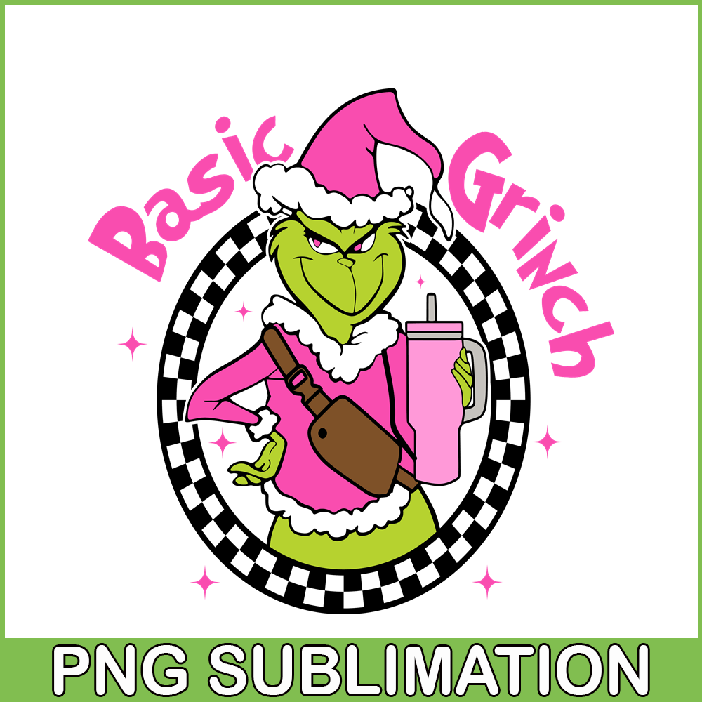 Basic Grinch SVG PNG DXF EPS JPG, Fashion Christmas SVG, Gri | Inspire ...