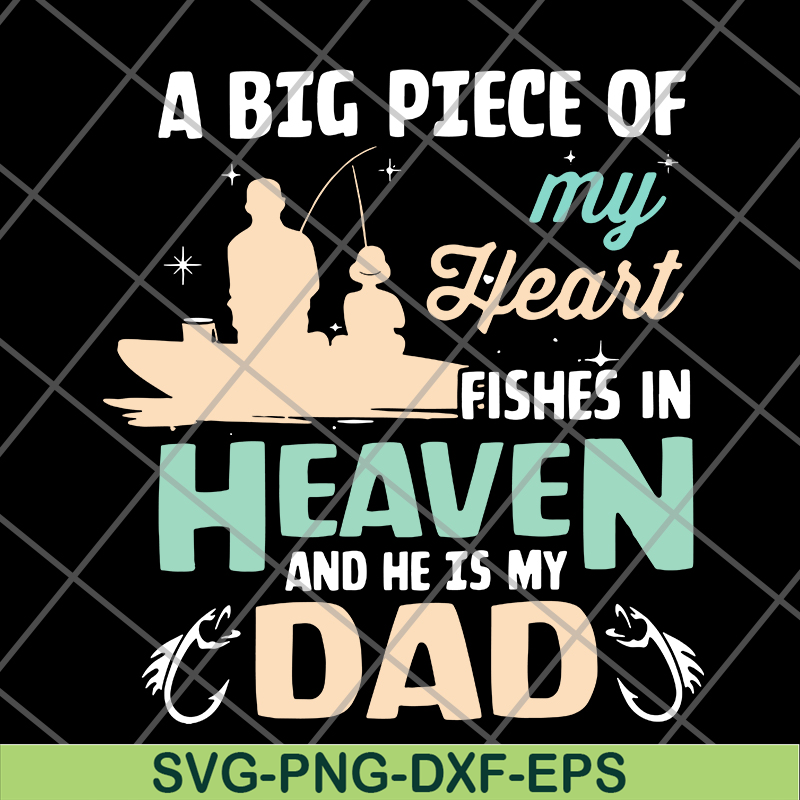 fishing in heaven svg - Inspire Uplift