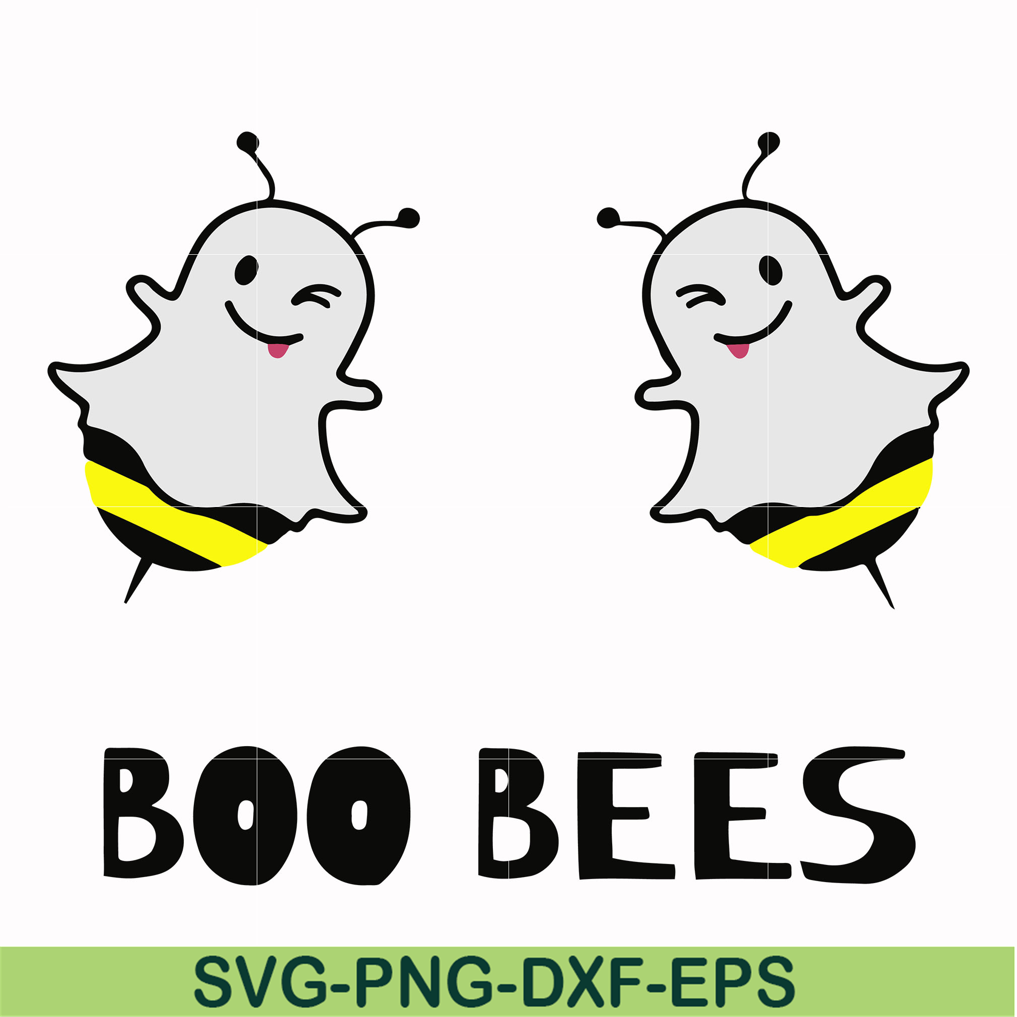BOO BEES, halloween svg, png, dxf, eps digital file HLW0009 | Inspire ...