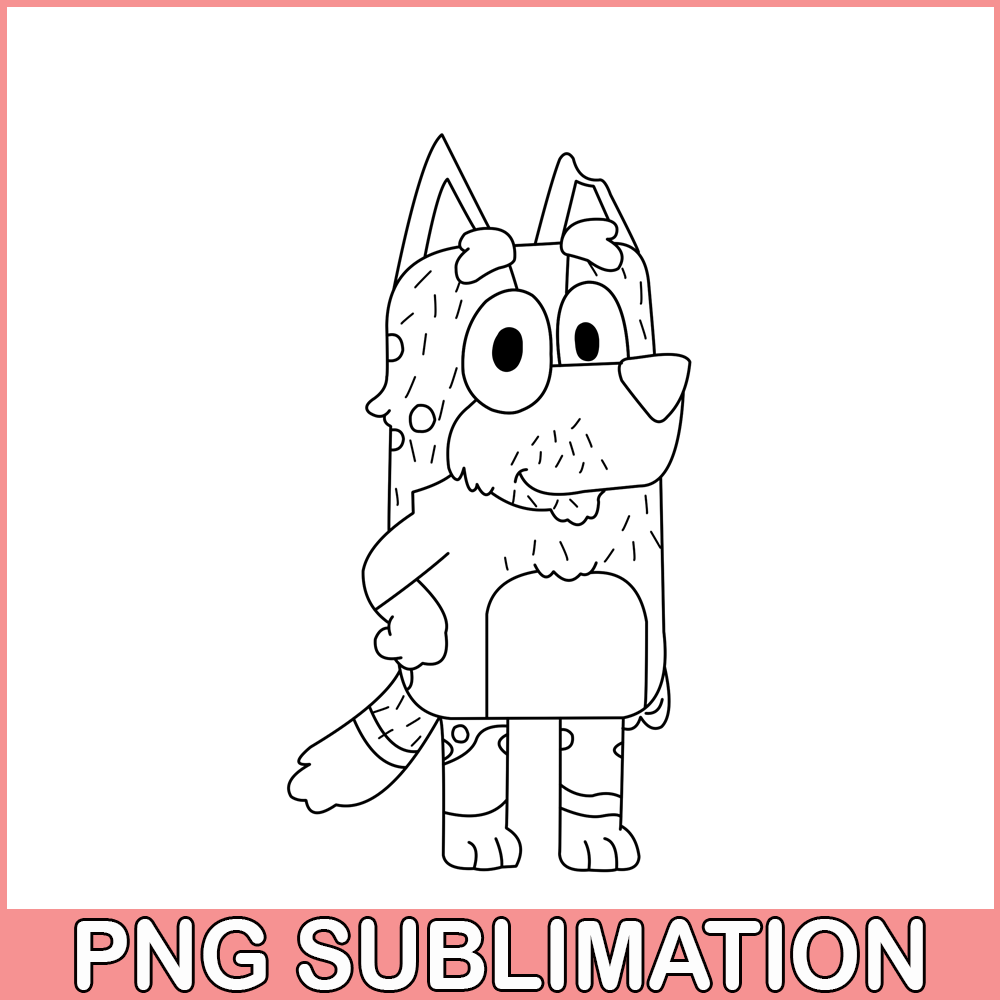 Grandad Bob Line PNG Grandad Bob Bluey PNG Bluey Family PNG | Inspire ...