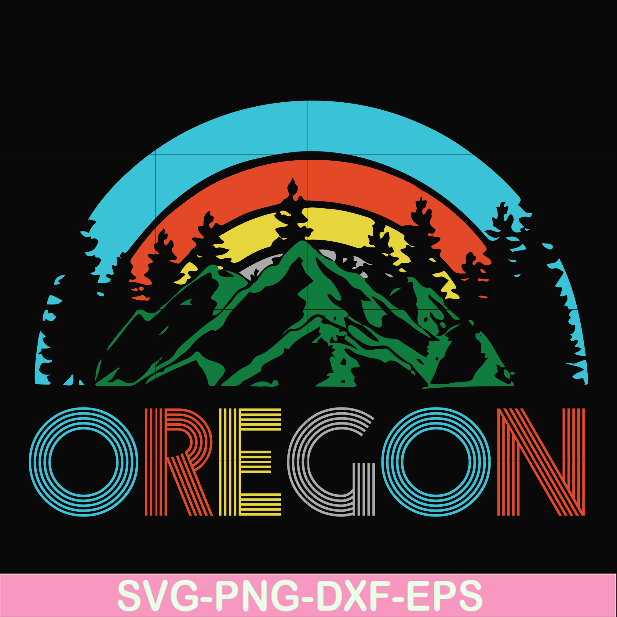 Oregon svg, camping svg, png, dxf, eps digital file CMP101 | Inspire Uplift