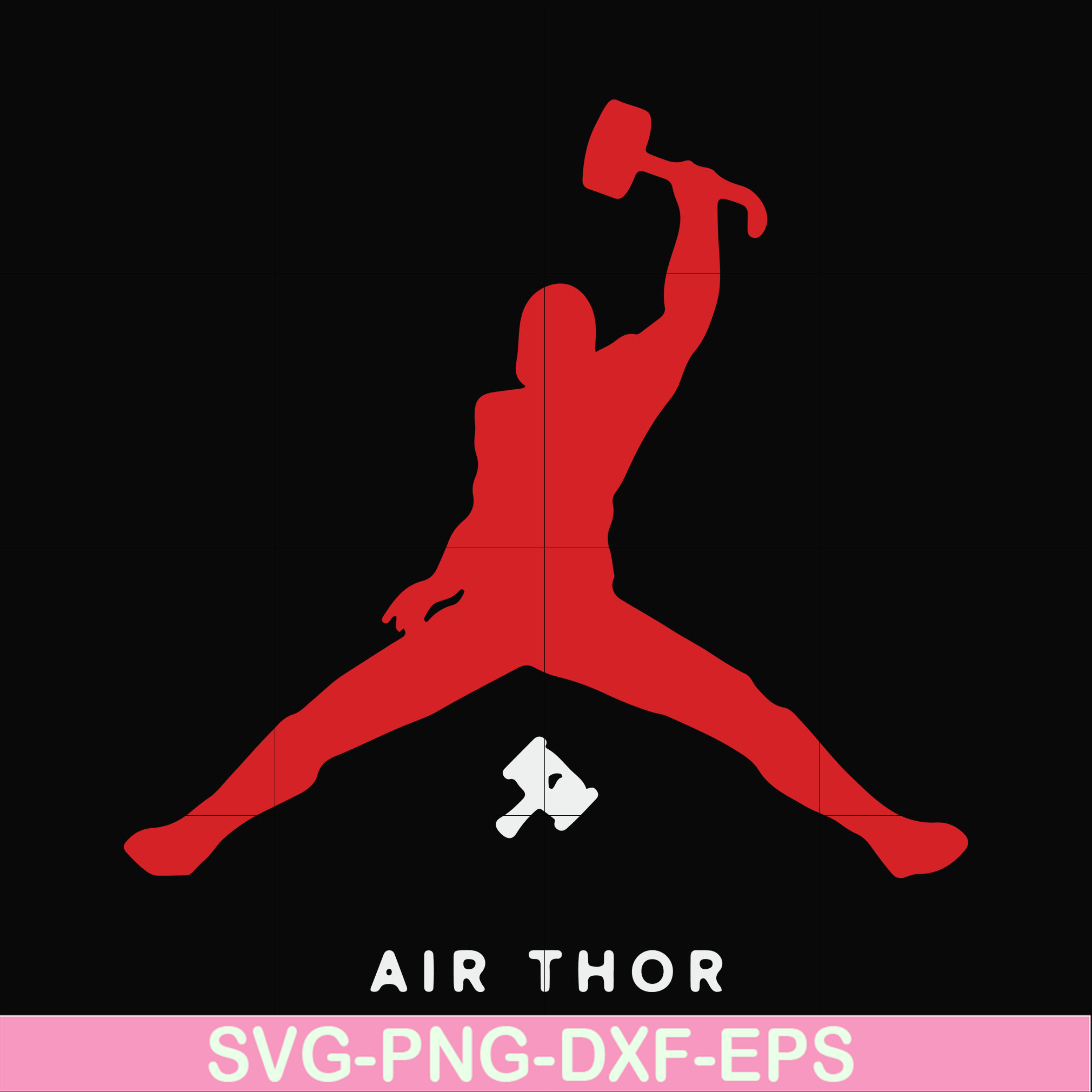 Air thor svg, png, dxf, eps file FN000760 | Inspire Uplift