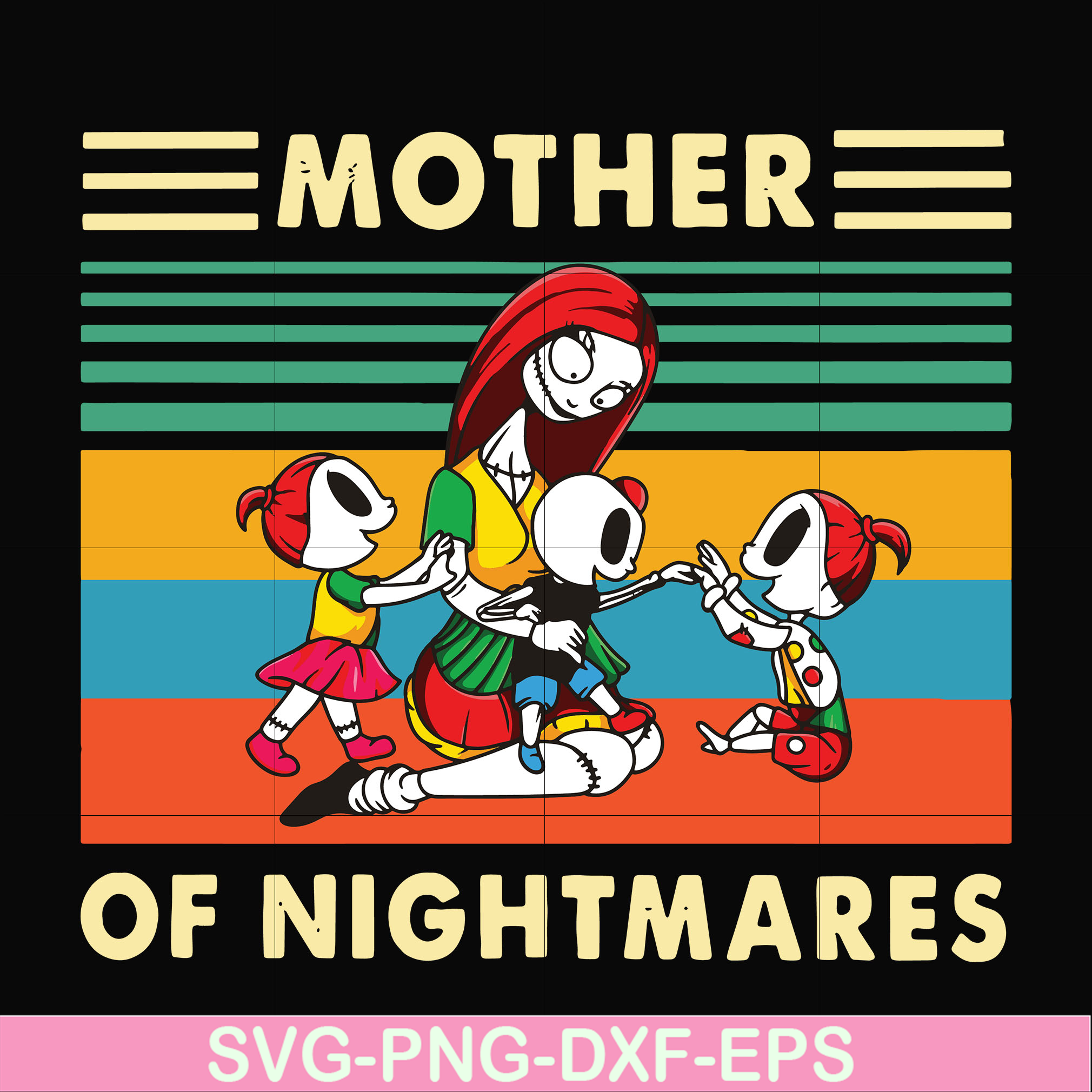 Mother of nightmares svg, png, dxf, eps digital file HLW0153 - Inspire ...