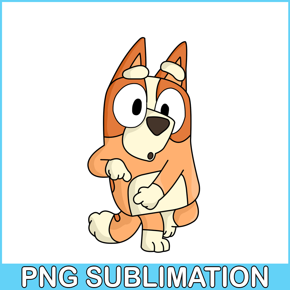 Adorable Bingo PNG Bluey Cartoon PNG BLuey Character PNG | Inspire Uplift