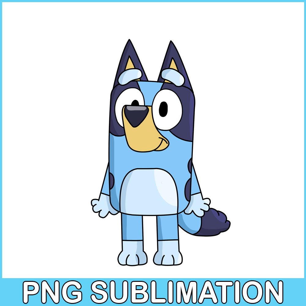 Bluey Cartoon PNG Bluey Family PNG Funny Dog Cartoon PNG | Inspire Uplift