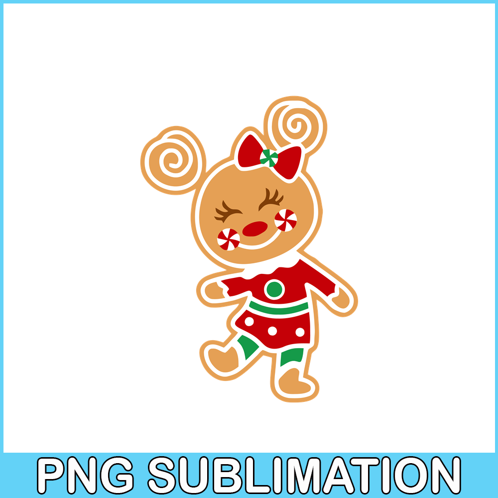 Minnie mouse gingerbread svg | Inspire Uplift