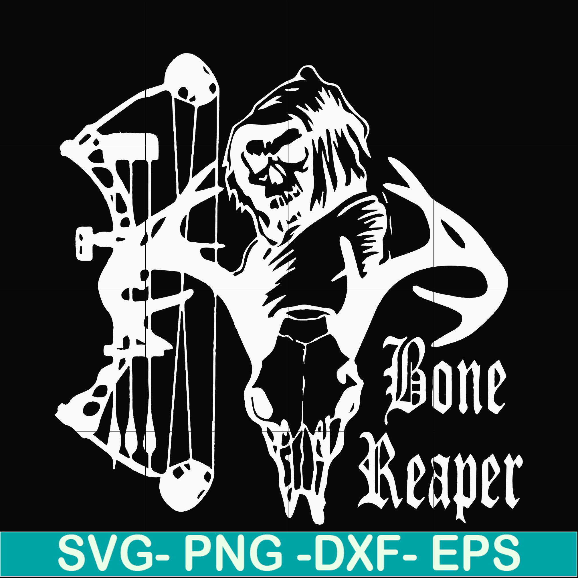 Bone reaper svg, png, dxf, eps file FN000993 | Inspire Uplift