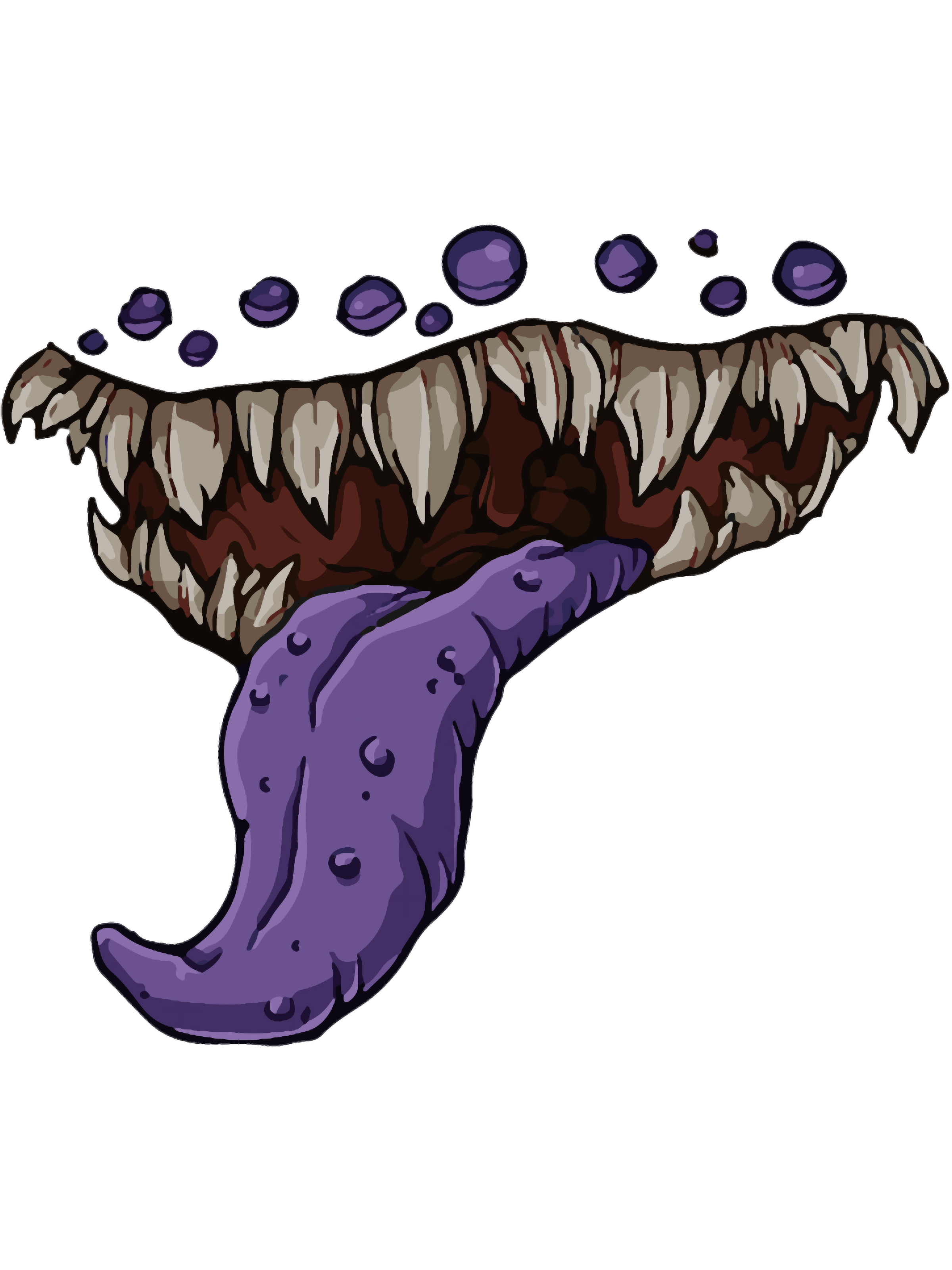 Dungeons and Dragons Mimic Mouth Print | Inspire Uplift