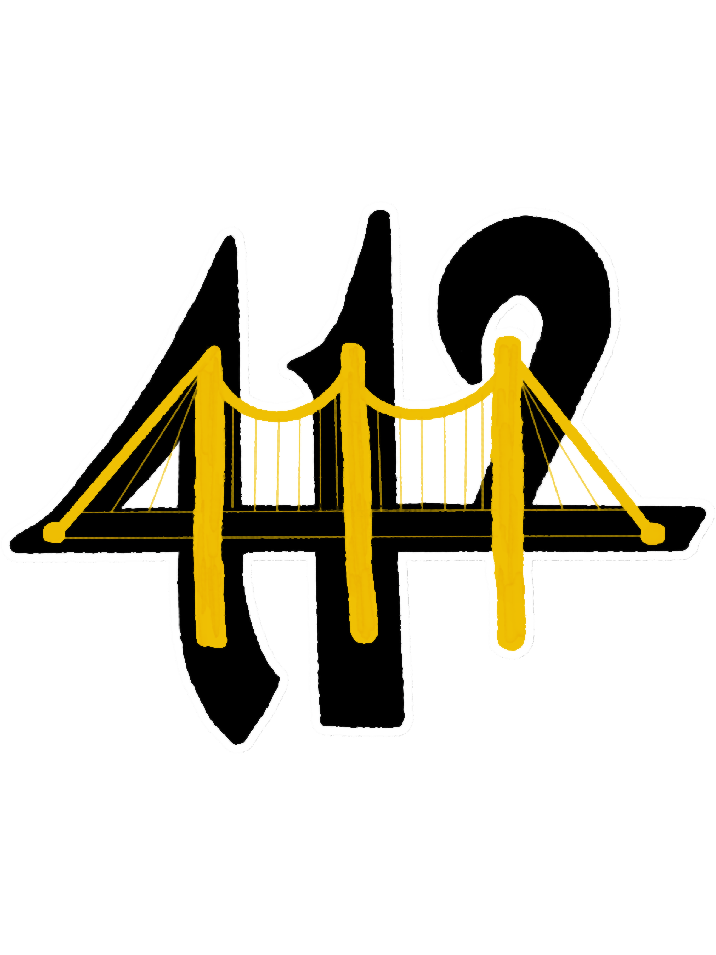 Pittsburgh 412 Handlettering Bridge | Inspire Uplift