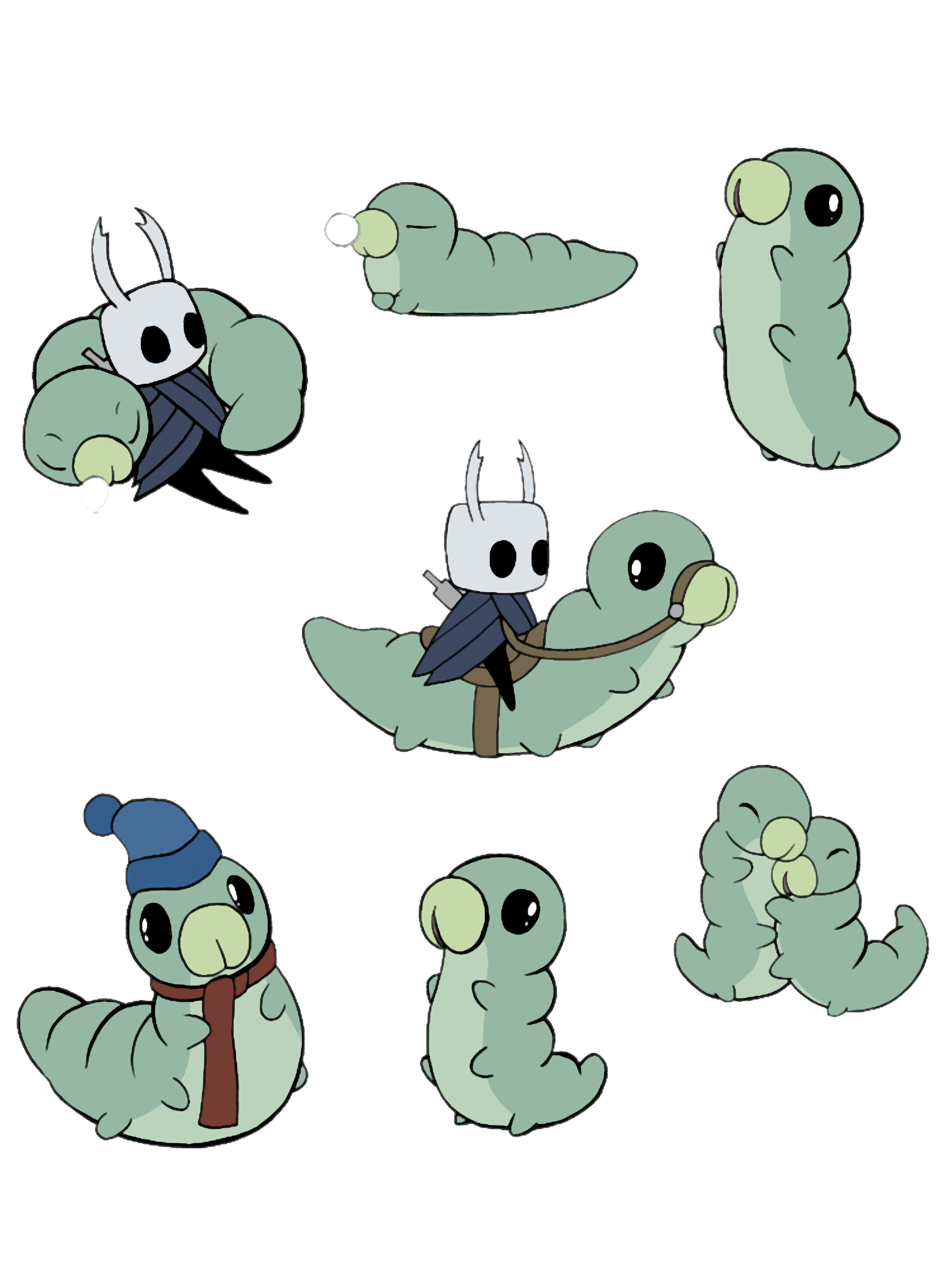 Hollow Knight Grubs pack | Inspire Uplift