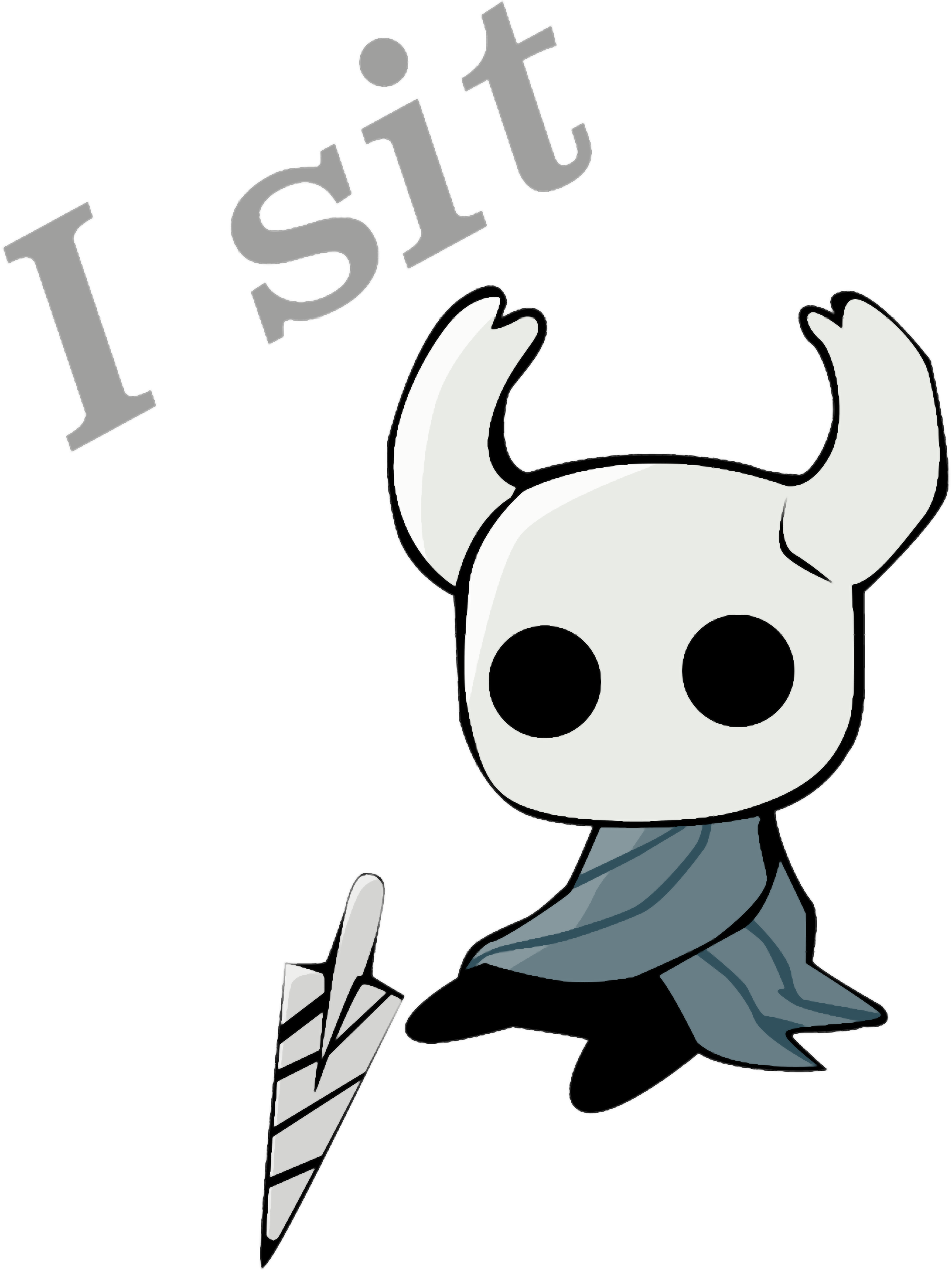 Hollow Knight I sit | Inspire Uplift