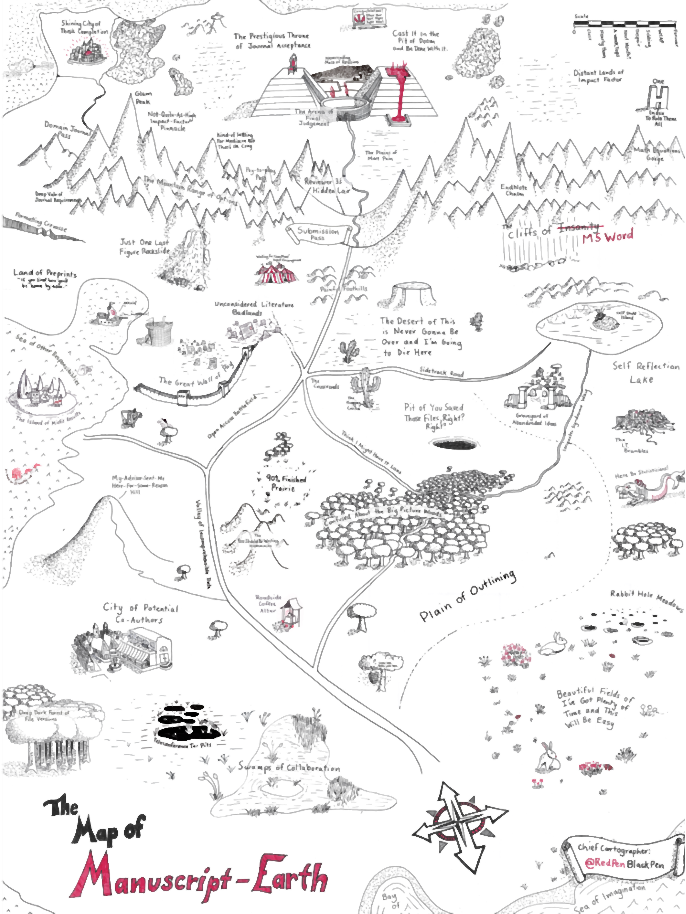 The Map of Manuscript Earth | Inspire Uplift