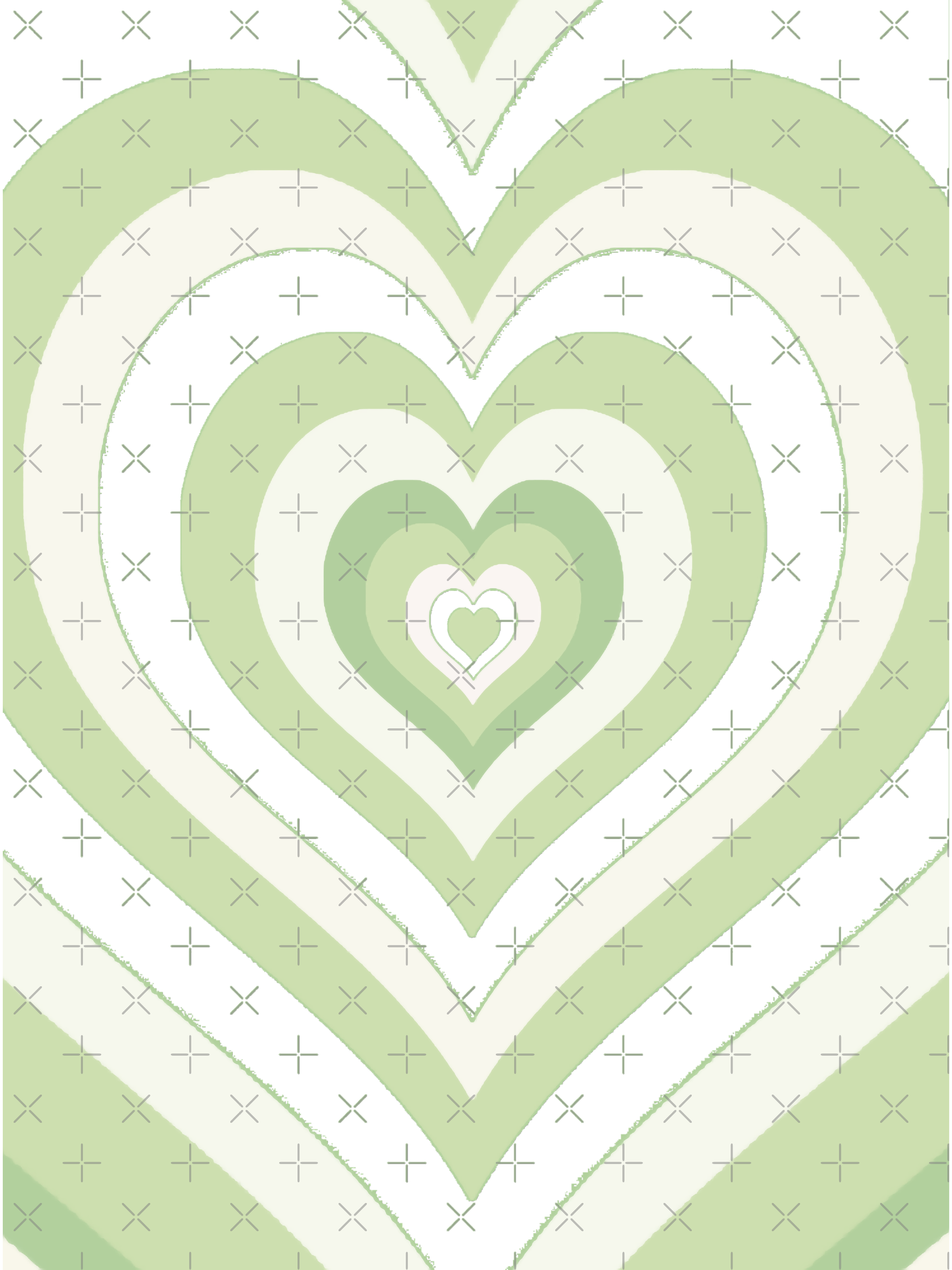 Sage green heart aesthetic | Inspire Uplift