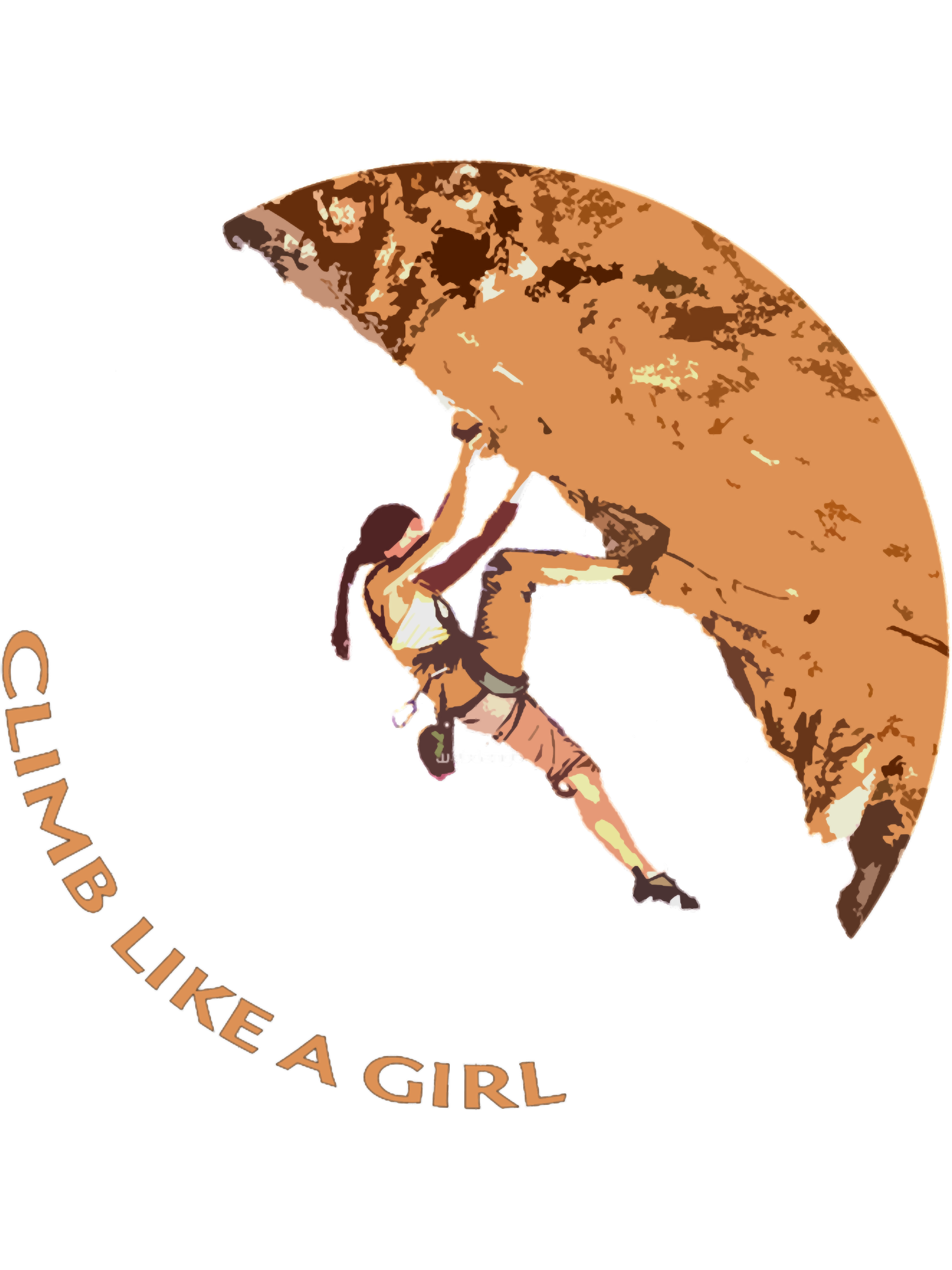 Climb Like a Girl Rock ClimbingBouldering | Inspire Uplift