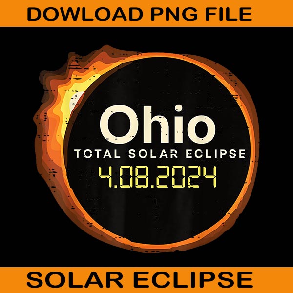 Ohio Total Solar Eclipse 4 08 2024 Png | Inspire Uplift