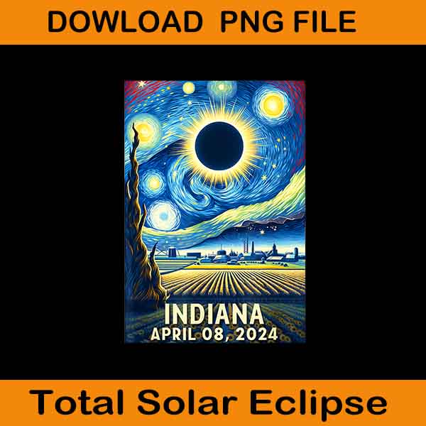 Indiana April 08 2024 Png, Total Solar Eclipse Png | Inspire Uplift
