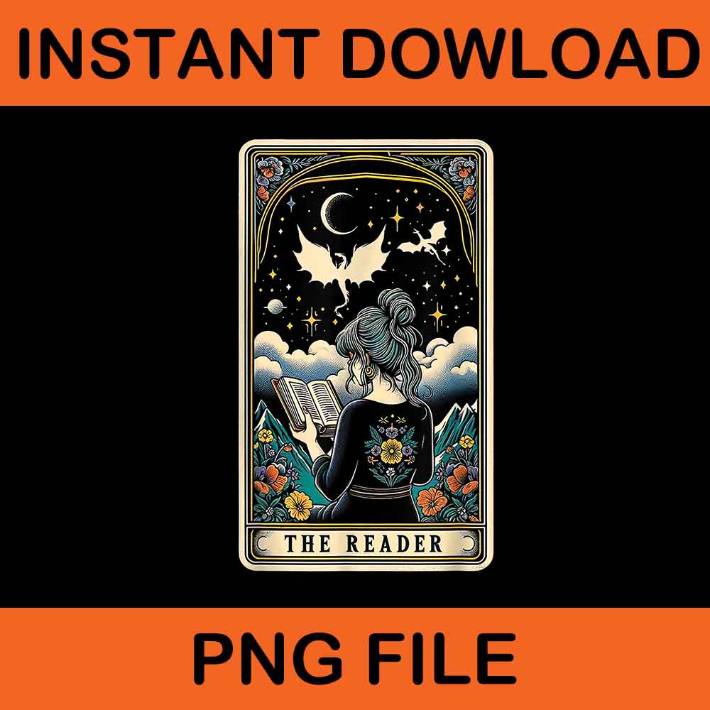 The Reader Tarot Card Book Dragon Romantasy Smutty Bookworm | Inspire ...