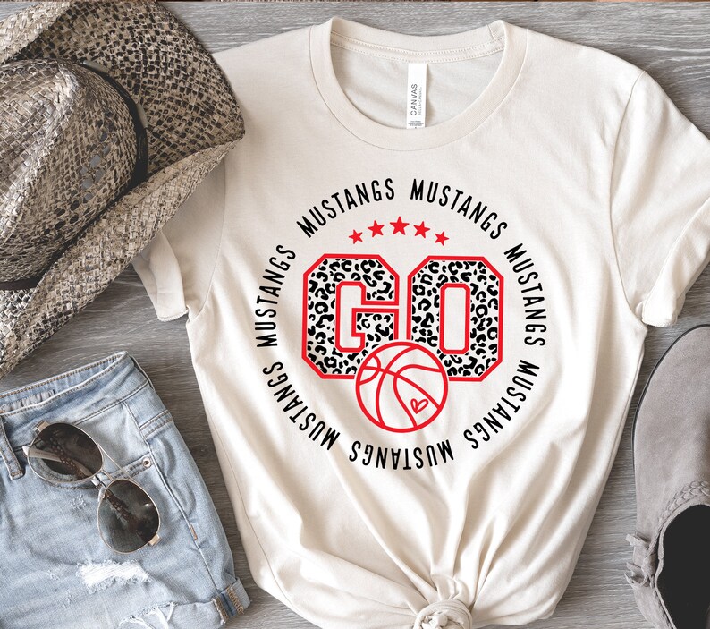 Go Mustangs Basketball SVG PNG, Mustangs svg,Leopard Go Must | Inspire ...