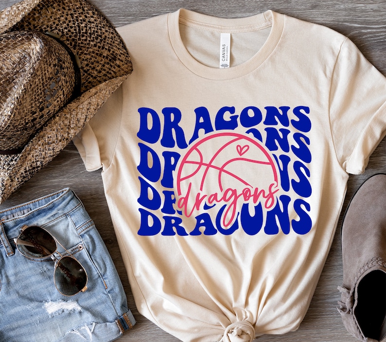 Dragons Basketball SVG PNG, Dragons svg,Stacked Dragons svg, | Inspire ...