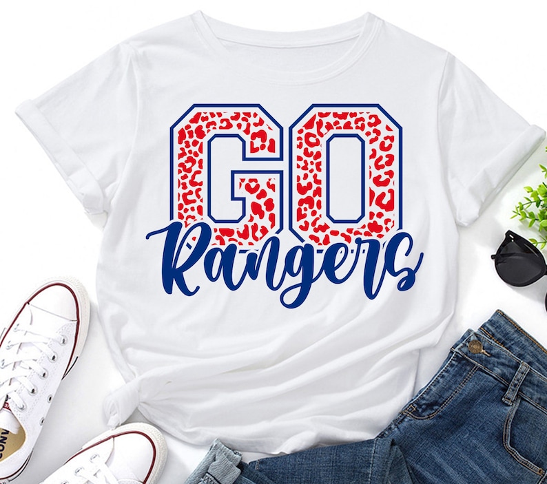 Leopard Go Rangers SVG,Rangers svg,Rangers Cheer svg,Rangers - Inspire ...