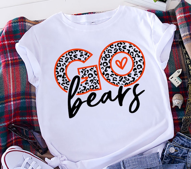 Go Bears SVG PNG, Bears svg,Leopard Go Bears svg,Bears Shirt | Inspire ...