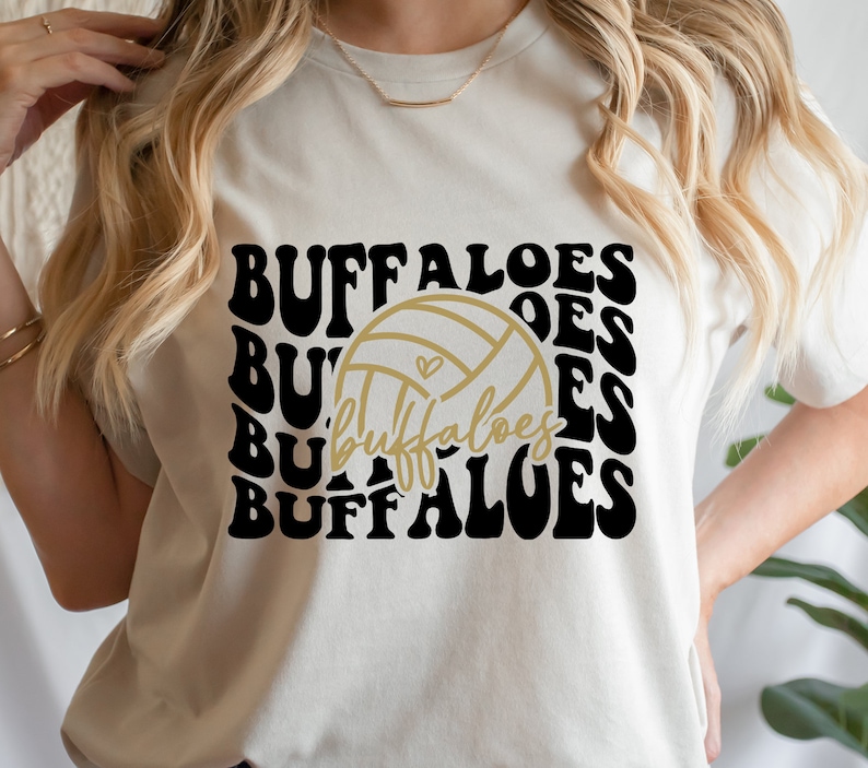 Buffaloes Volleyball SVG PNG, Buffaloes svg,Stacked Buffaloe - Inspire ...