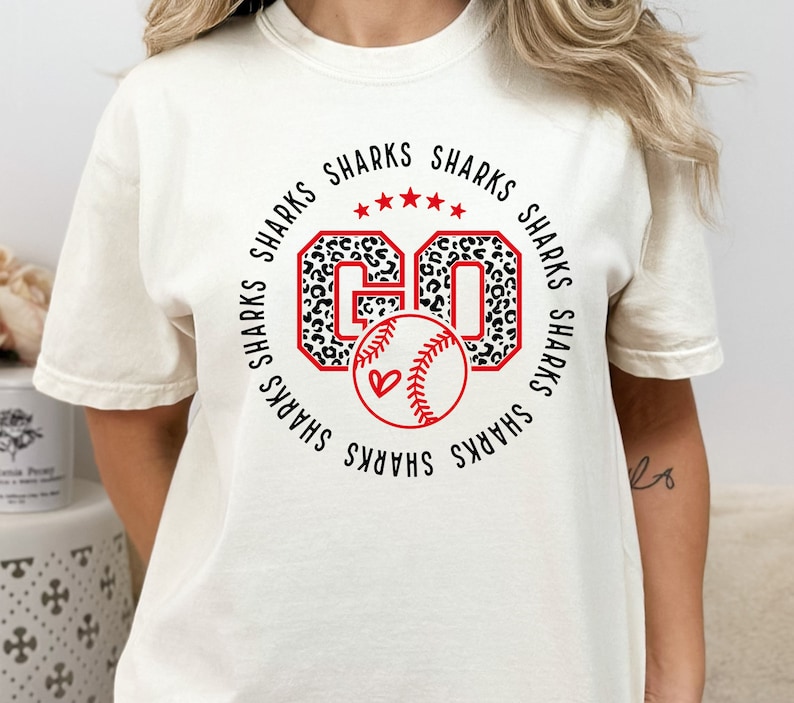 Sharks Baseball SVG PNG, Sharks svg,Sharks Shirt svg,Sharks | Inspire ...