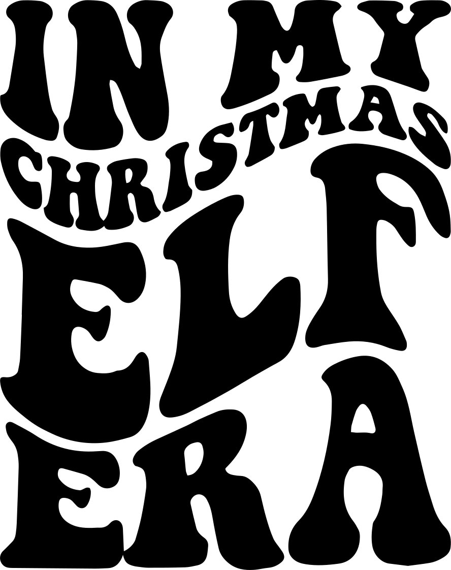 In My Christmas Elf SVG, PNG, PDF, Christmas Elf Shirt Png, - Inspire ...