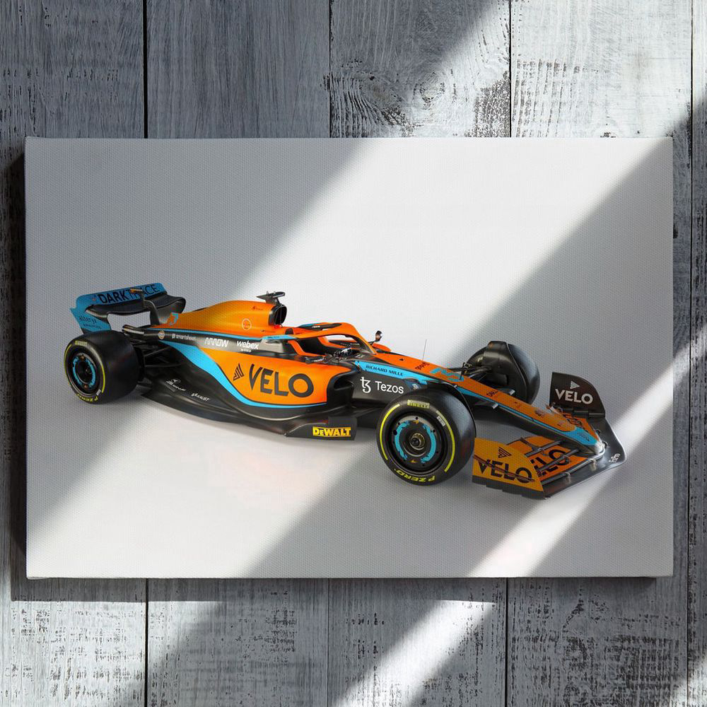 Lando Norris Daniel design Formula Poster | Inspire Uplift