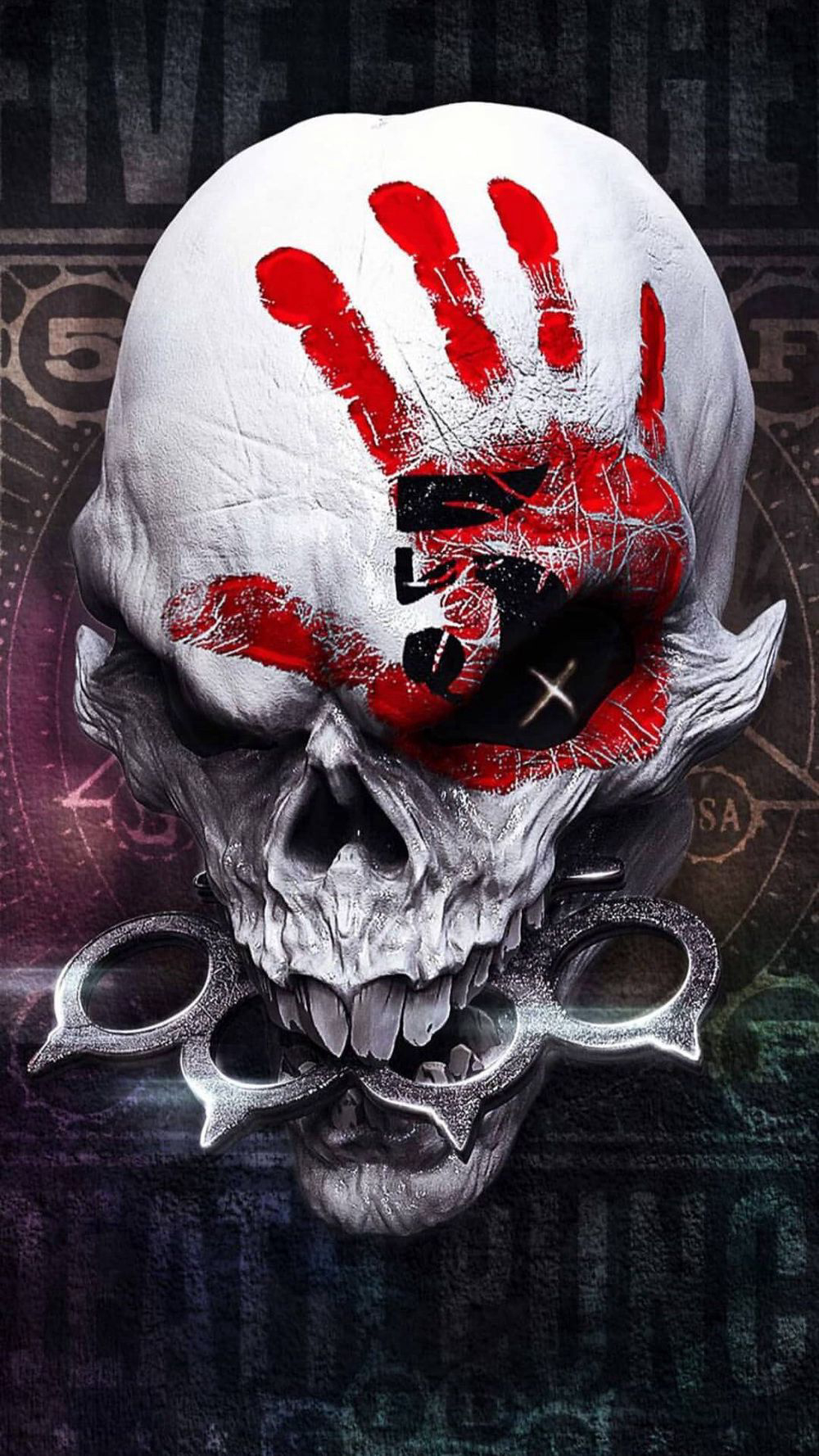 Five Finger Death Punch demon Poster, Wall Art Wall Dcor, Ho | Inspire ...