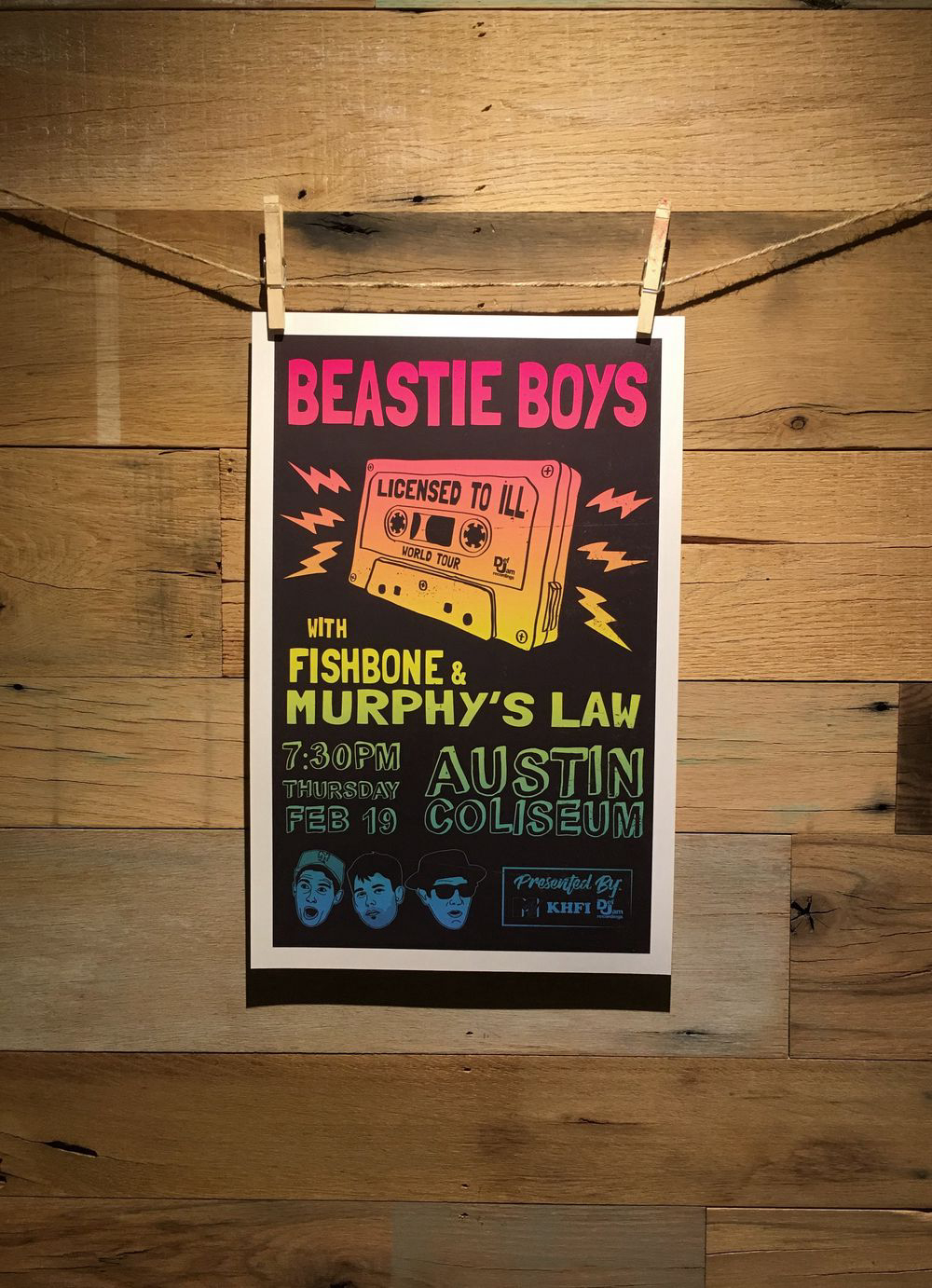 Beastie Boys Gradient Concert Premium Matte Vertical Posters | Inspire ...