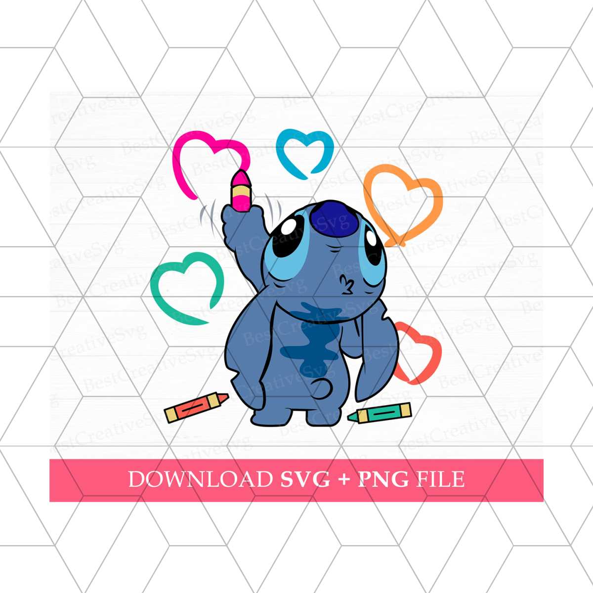Cute Character Svg, Cute Character Drawing Hearts Svg, Famil - Inspire ...