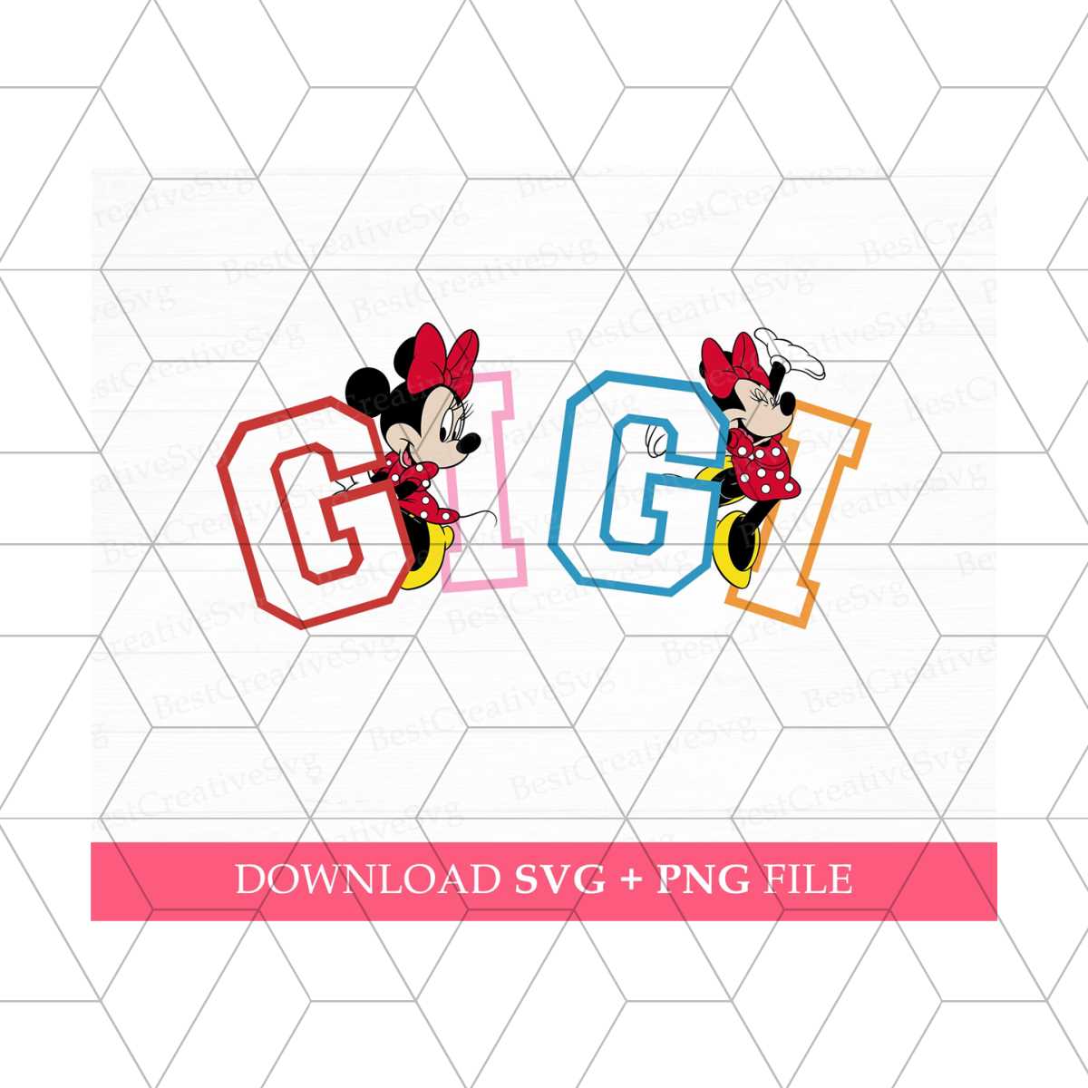 Gigi Svg, Family Vacation Svg, Cute Miss Mouse Svg | Inspire Uplift