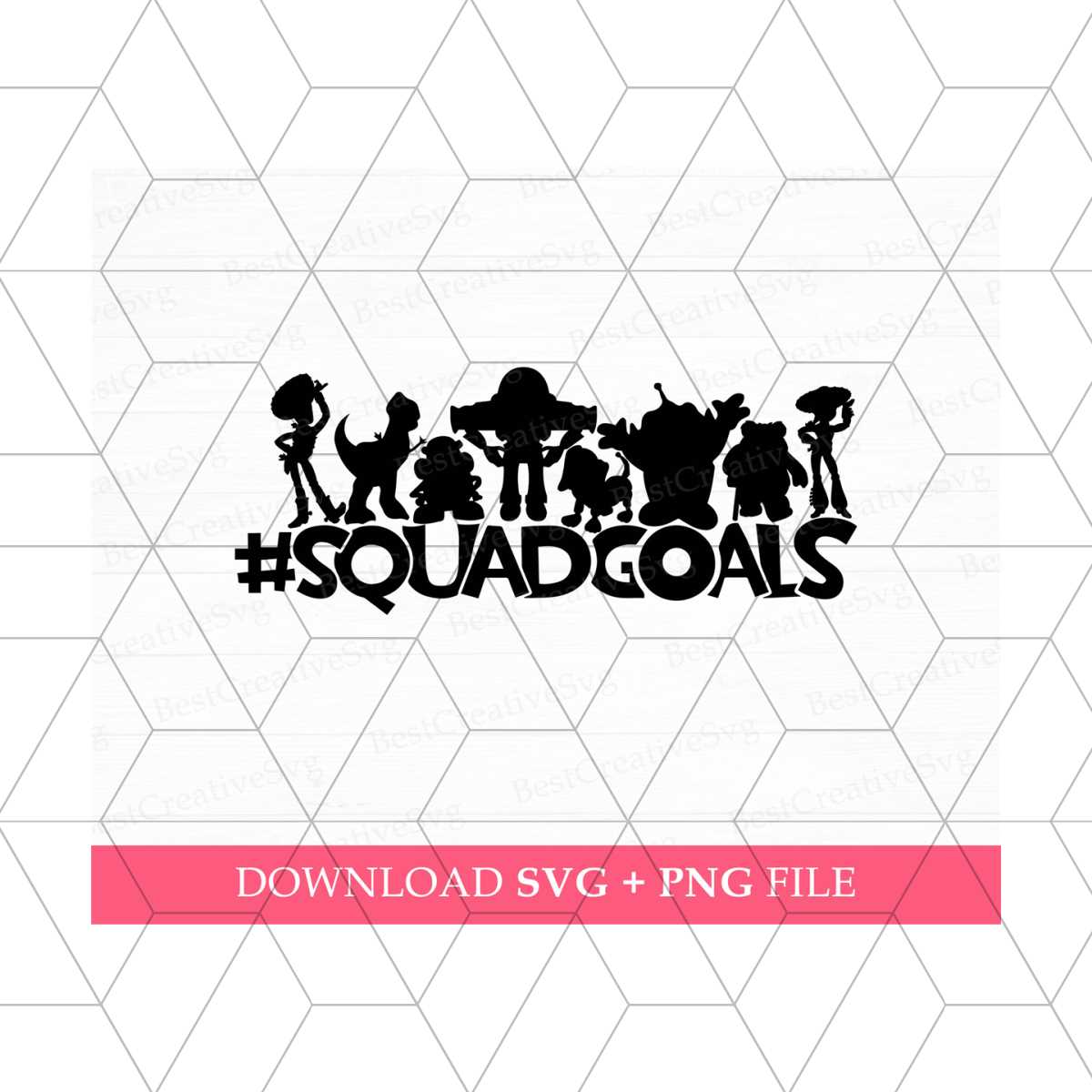 Toy Friends Silhouette Svg, Squad Goals Svg, Family Trip Svg | Inspire ...