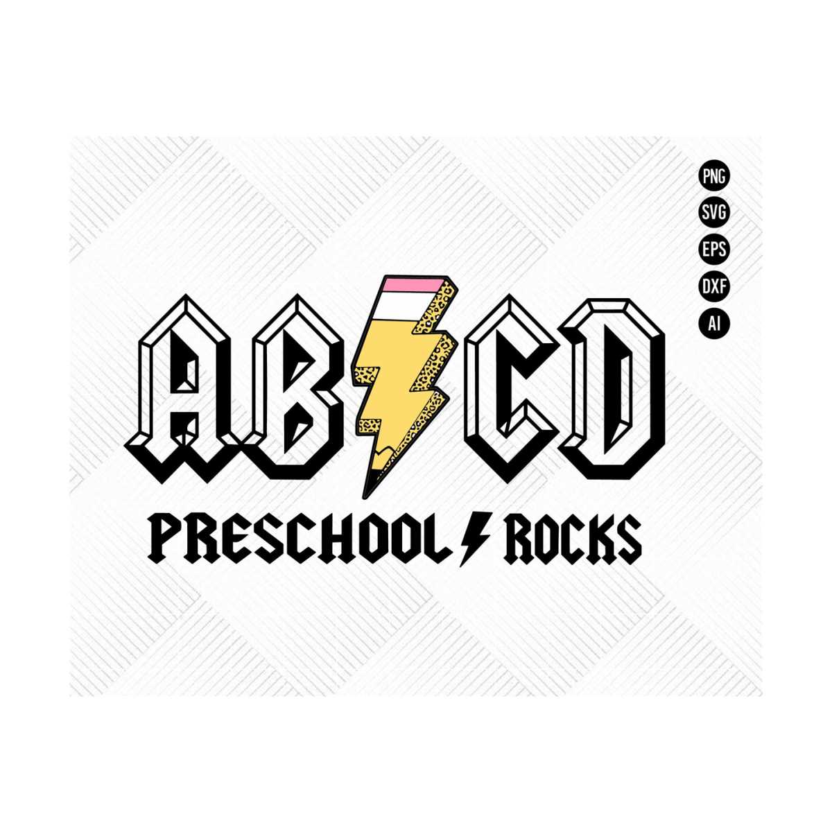 ABCD Pencil Leopard svg Preschool Rocks Back To School Teach - Inspire ...